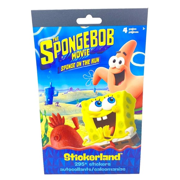 Stickerland | Toys | Spongebob Stickers Book The Spongebob Squarepants ...